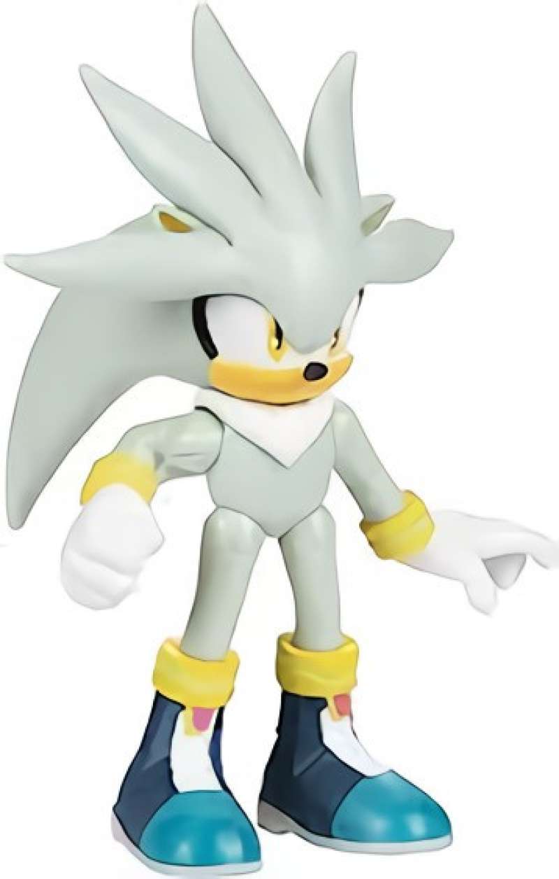 Jual Sonic The Hedgehog SILVER Action Figure 2,5 Articulated Jakks ...