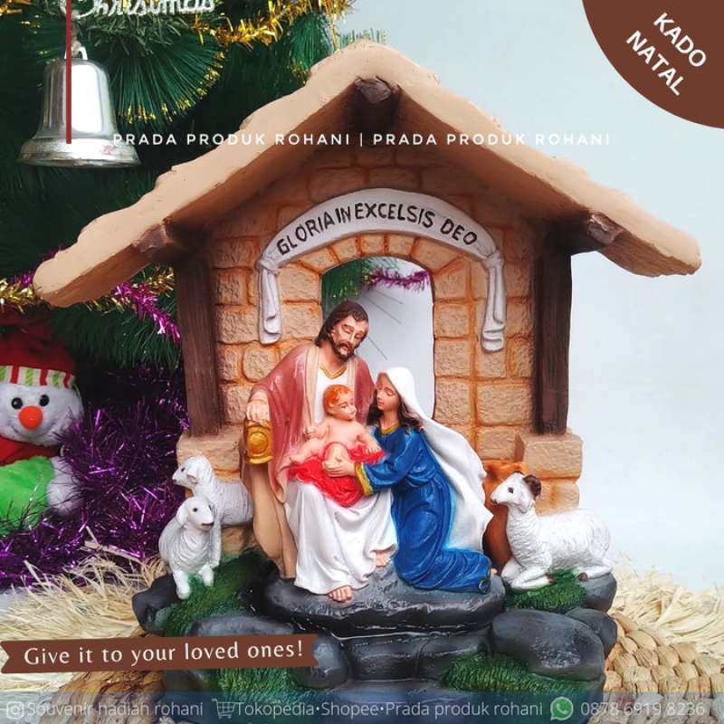 Promo Nativity set/Patung Keluarga kudus/Patung natal Diskon 33% di ...
