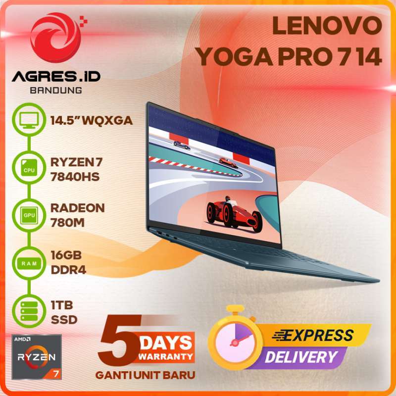 Jual Lenovo Yoga Pro 7 14 Ryzen 7 7840hs 16gb 1tb 14.5 Wqxga 90hz Di Seller Agres Id Bandung ...