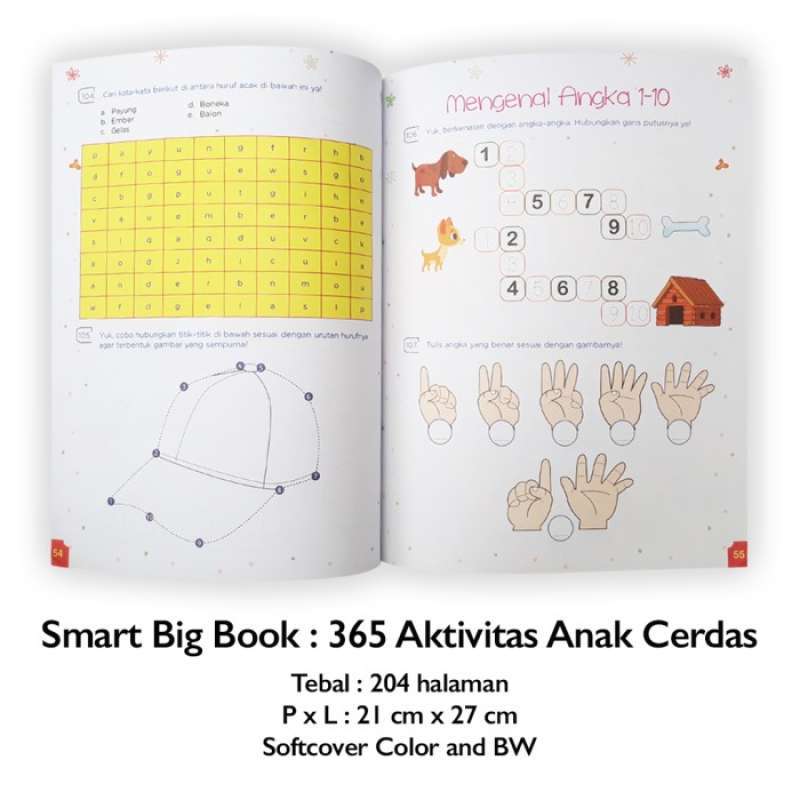 Promo Buku Smart Big Book 365 Aktivitas Untuk Anak Paud Dan Tk - Anak ...