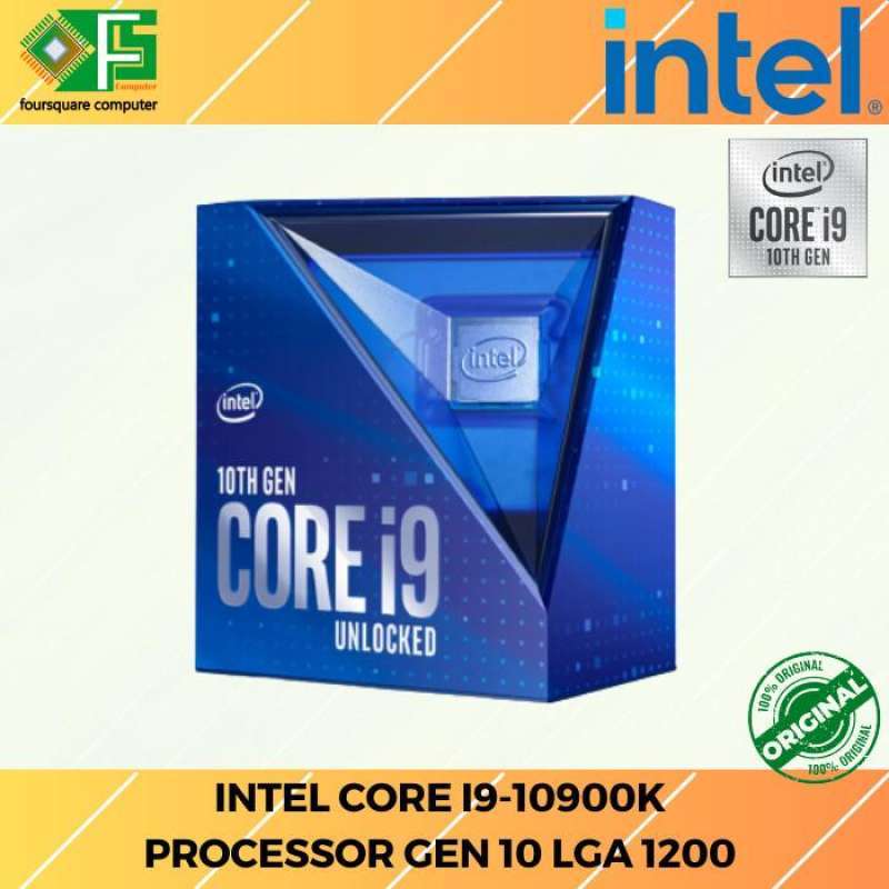 Jual Processor Intel Core i9 10900K 3.70GHz 10 Core LGA1200 Resmi di ...