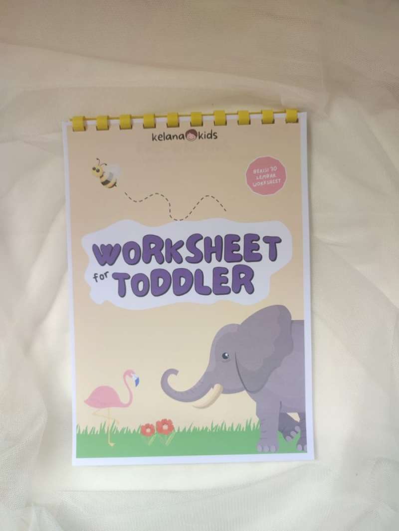 Promo Worksheet for Toddler lembar kerja Anak preschool usia 3, 4, 5 ...