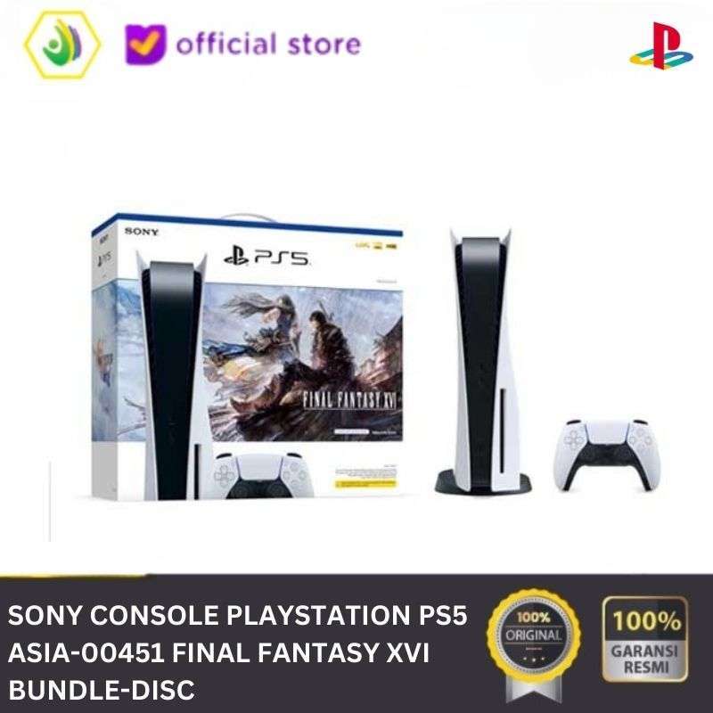 Jual Ony Console Playstation Ps5 Asia-00451 Final Fantasy Xvi Bundle ...