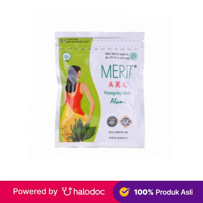 Jual Merit Body Slimming Sachet 21 Pil Di Seller Apotek Al-kahfi Depok ...