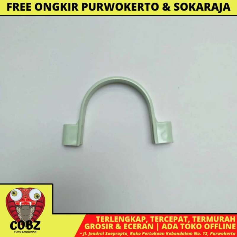Jual 2 In / Arrow Klem Pipa Plat Pipe Clamp Plastik Pvc Di Seller Cobz ...