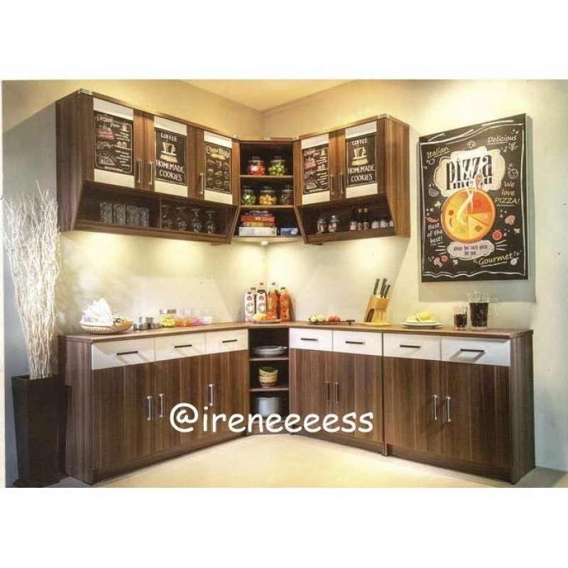 Promo kitchen set 2 pintu kitchen set minimalis kitchen set atas Diskon ...