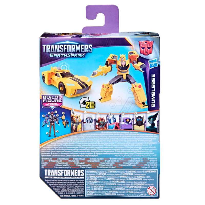 Jual TRANSFORMERS EarthSpark Deluxe Bumblebee Figure BAF Mandroid di ...