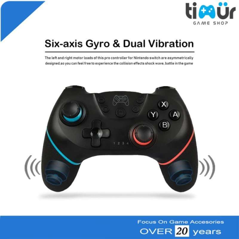Promo Stick Stik Pro Controller Nintendo Switch Lite Oled Pc N-sl Neon ...