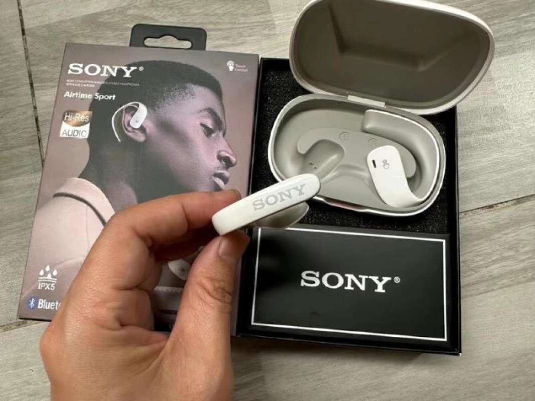 Promo Sony Airtime Sport Bluetooth Wireless Bone Conduction Headphone ...