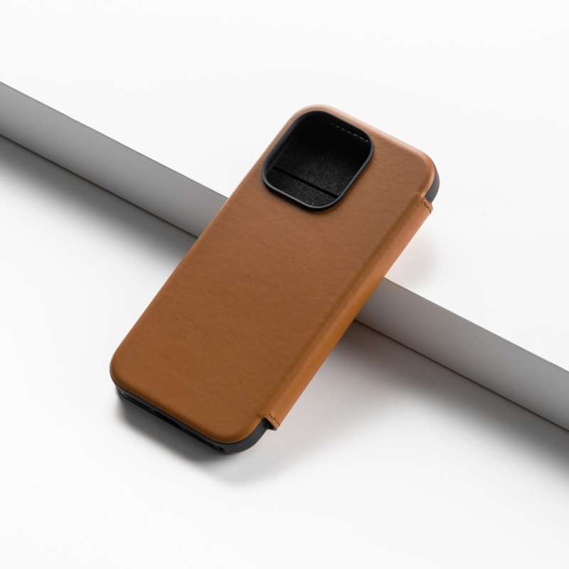 Promo Case iPhone 15 Pro Max Plus Nomad Modern Leather Folio MagSafe Casing - Modern Black 15 ...