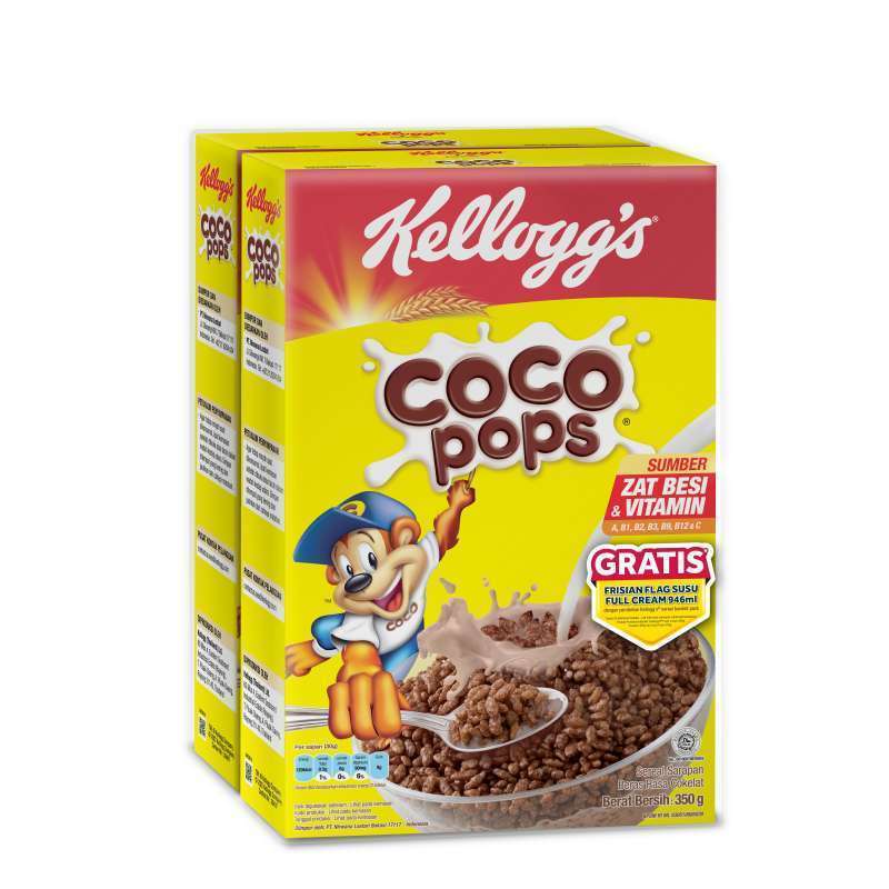 Jual Whs - Kellogg's Coco Pops Twinpack [350 G X 2 Pcs] Di Seller ...
