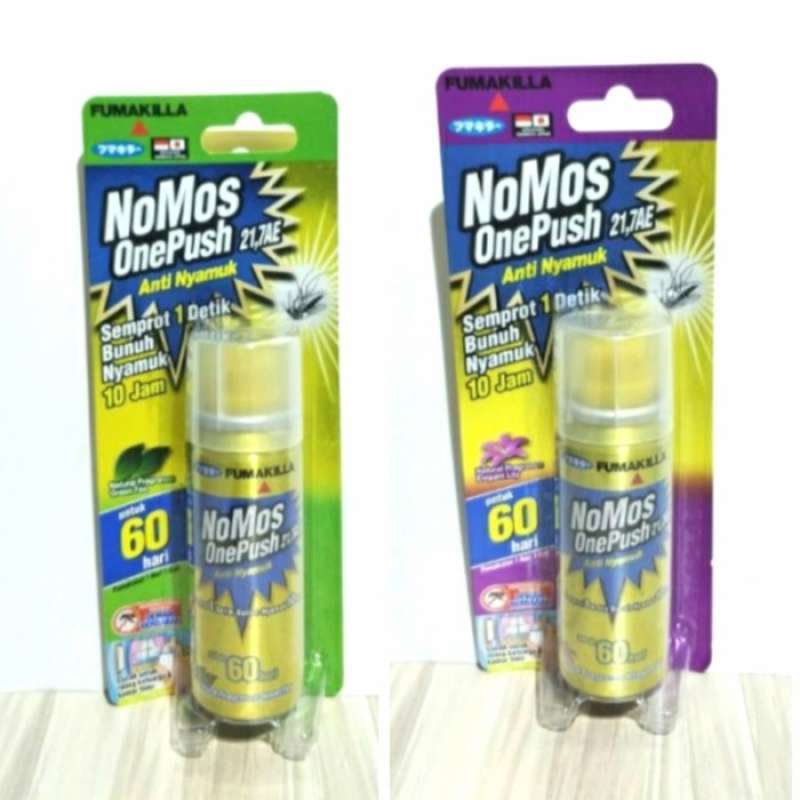 Jual Nomos One Push Anti Nyamuk - Nomos Obat Nyamuk Semprot 60 Hari Di Seller Apple Baby - Menur ...
