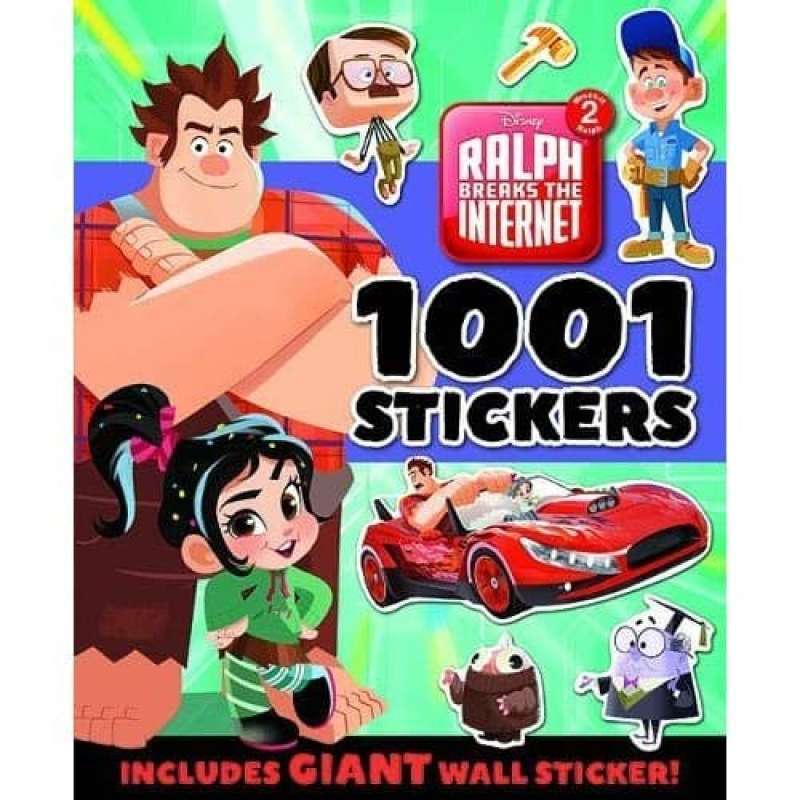 Jual Sticker Book - Disney Wreck-it Ralph 2: 1001 Stickers Di Seller ...