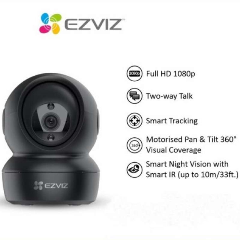 Jual CCTV Ezviz C6N 2MP Black Smart Home Wifi IP Camera CCTV Indoor ...