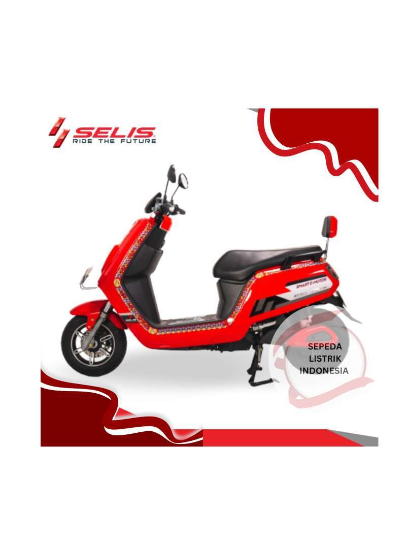 Promo Motor Listrik Selis E-max Baterai Lithium 1200 Watt (subsidi ...