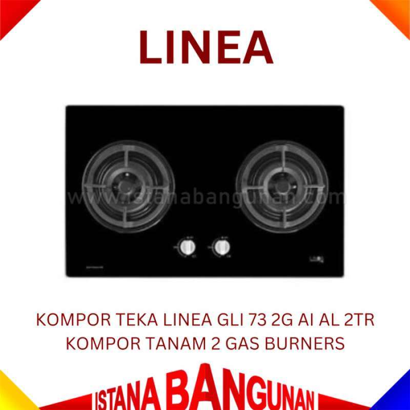 Promo Kompor Teka Linea Gli 73 2g Ai Al 2tr Kompor Tanam 2 Gas Burners ...
