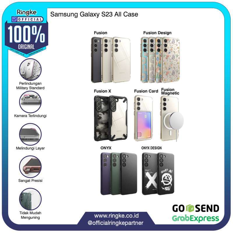 Promo Ringke Samsung Galaxy S23 Casing Softcase Tipis Tahan Banting ...