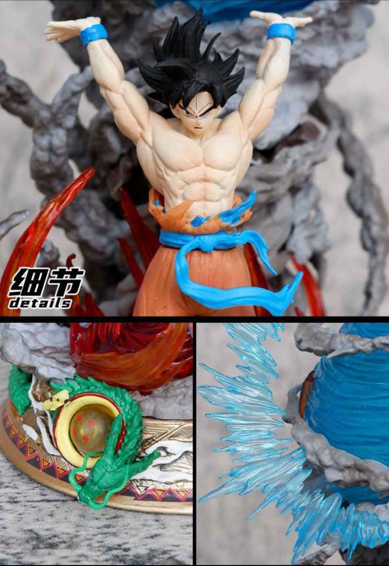 Jual Goku Hunter Bullet Energy 23cm Dragon Ball Action Figure Pvc D ...