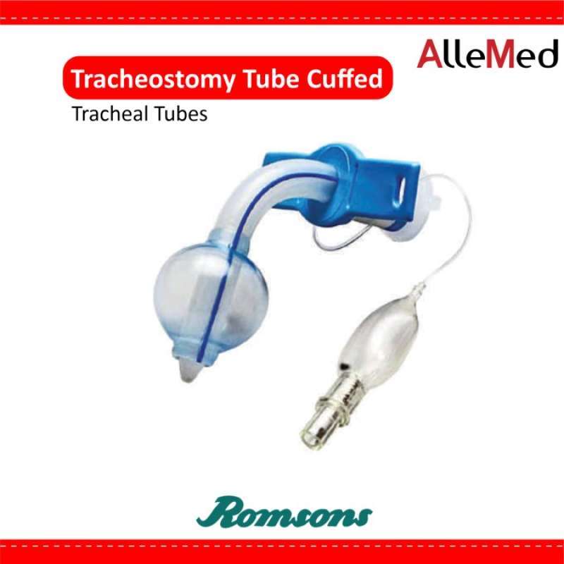 Promo Romsons Tracheostomy Tube Cuffed Cuff Tracheal Tubes Diskon 33% ...