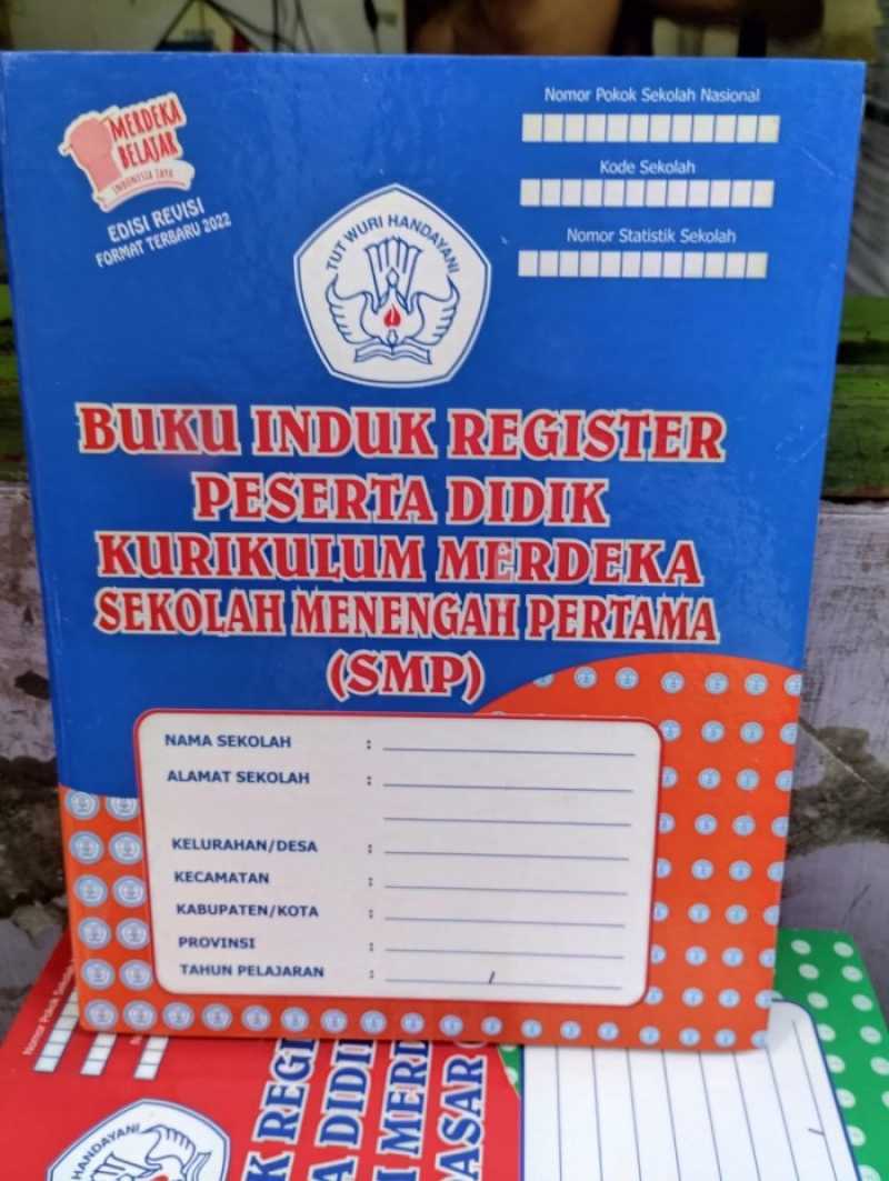 Jual Buku Induk Siswa SMP Kurikulum Merdeka di Seller Pilihan Shop ...