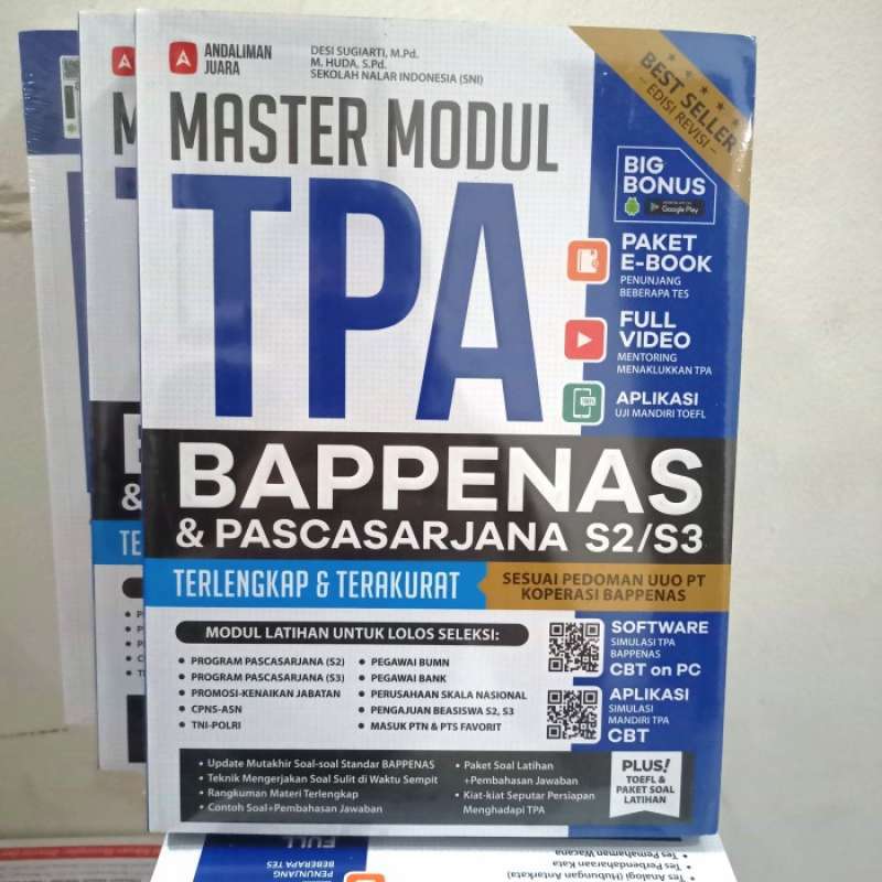 Promo Buku Master Modul Tpa Bappenas Pasca Sarjana S2/s3 Terlengkap Diskon 23% Di Seller Faika ...