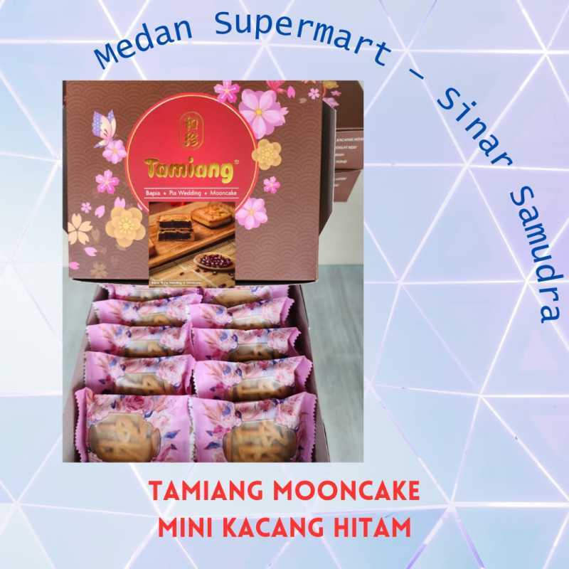 Jual Tamiang Mini Mooncake Series Varian Kacang Hitam Ow Tausa / Coklat ...