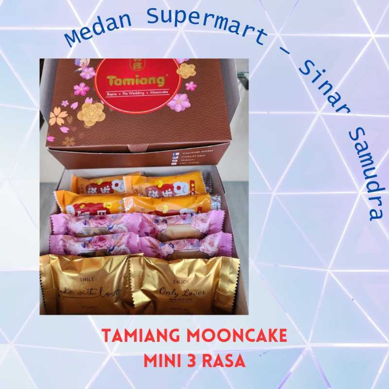 Jual Tamiang Mini Mooncake Series Varian Kacang Hitam Ow Tausa / Coklat ...