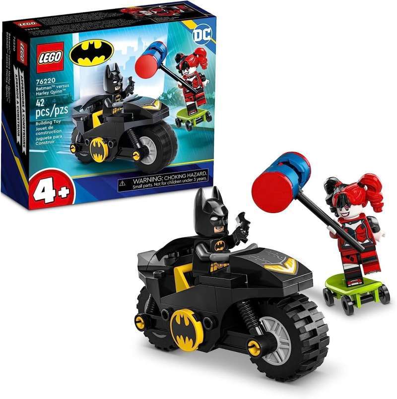 Jual LEGO DC Superheroes - 76220 Batman versus Harley Quinn Set Juniors ...