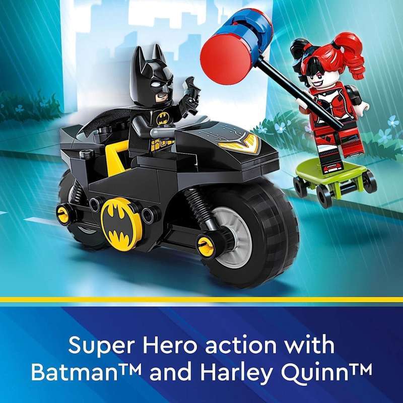 Jual LEGO DC Superheroes - 76220 Batman versus Harley Quinn Set Juniors ...