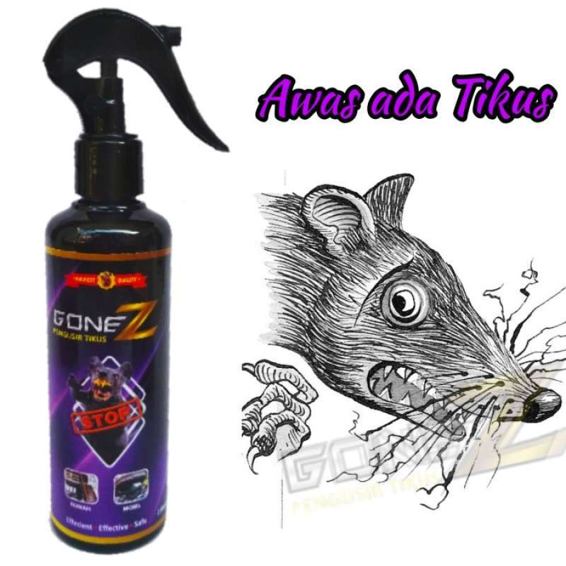 Promo Gonez Pengusir Tikus / Kotoran Tikus / Mobil Rumah Jadi Tempat ...