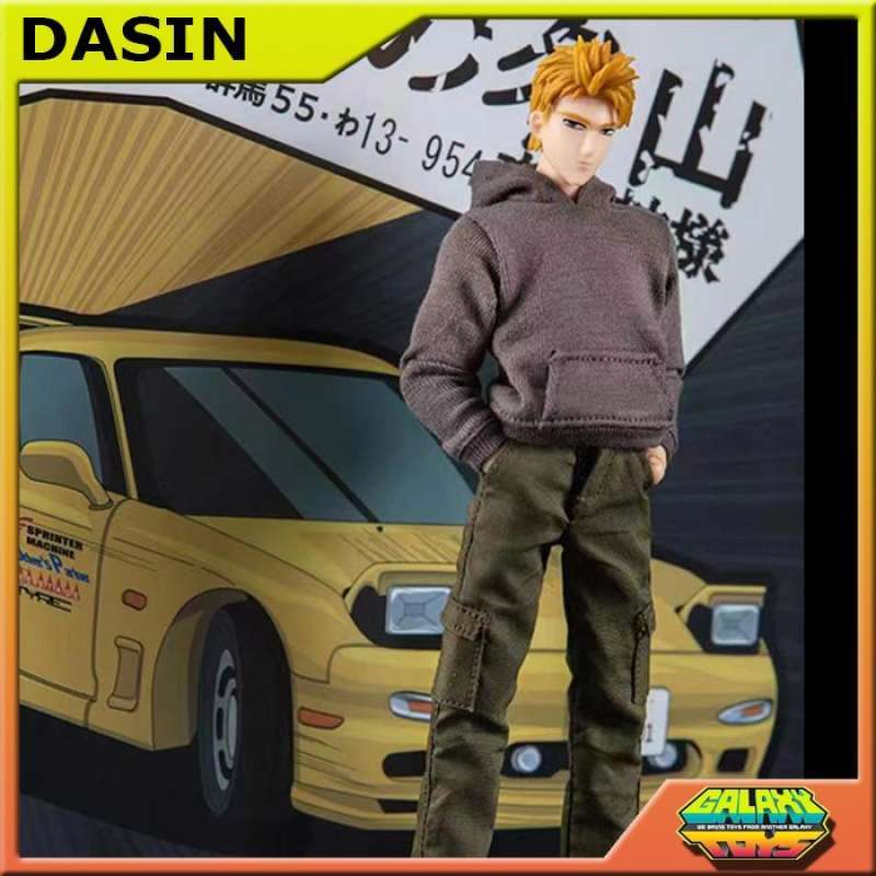 Promo DASIN MODEL INITIAL D TAKAHASHI KEISUKE ACTION FIGURE 1/10 ...