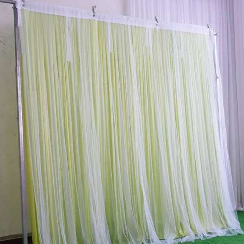 Jual Backdrop Background Kain Abutai Lapis Tile Tinggi 250cm Di Seller ...