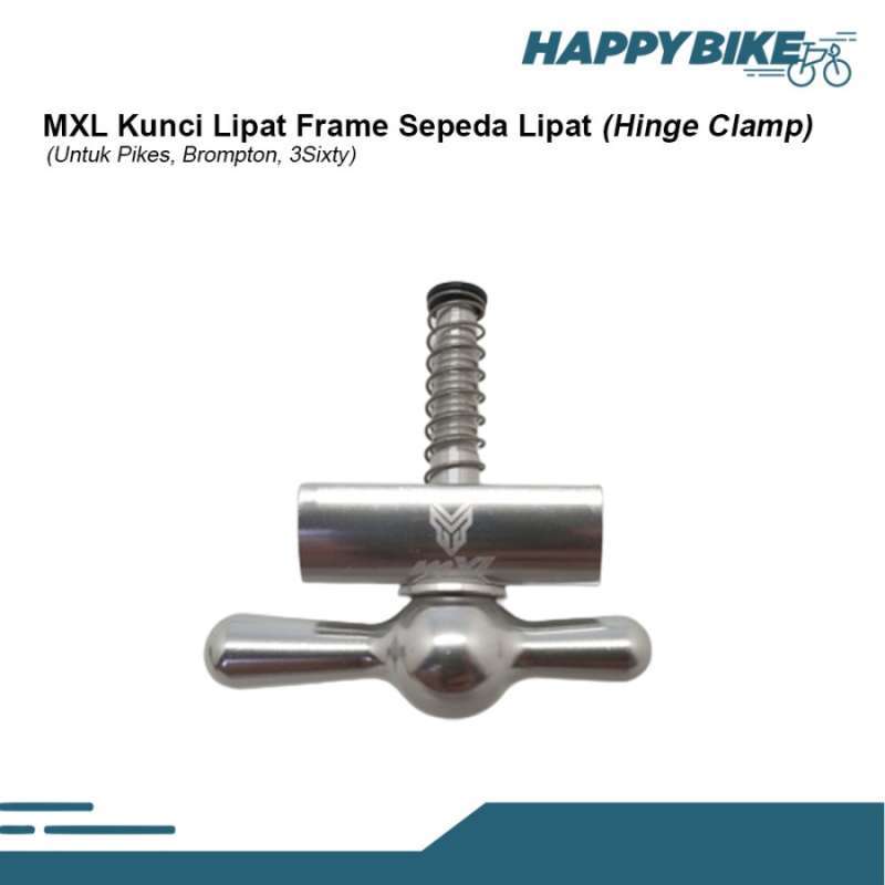 Promo Mxl Hinge Clamp Sepeda Stainless Set Folding Kunci Lipatan Sepeda ...