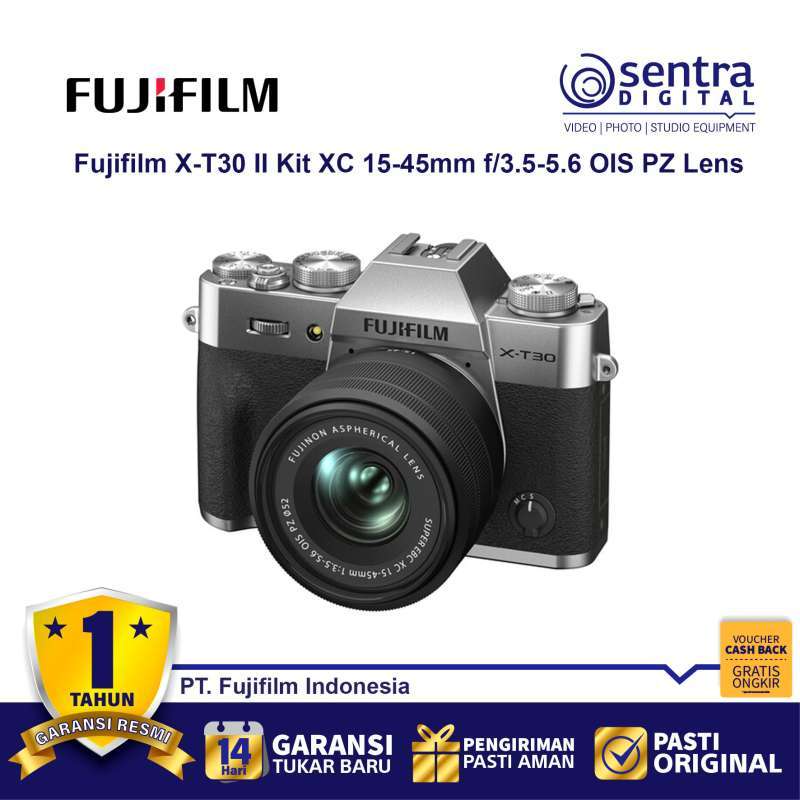 Jual Fujifilm X-t30 Ii Kit Xc 15-45mm Lens Xt30 Mark 2 Mirrorless Camera - Silver Di Seller ...