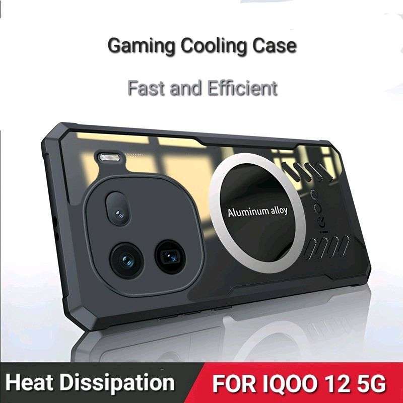 Jual Case Vivo Iqoo 12 5g Gaming Cooling Cover Heat Dissipation Di ...