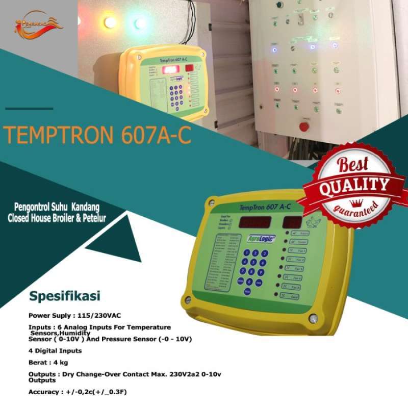 Promo Temptron 607 A-C - Pengatur Suhu dalam Kandang Closed House ...