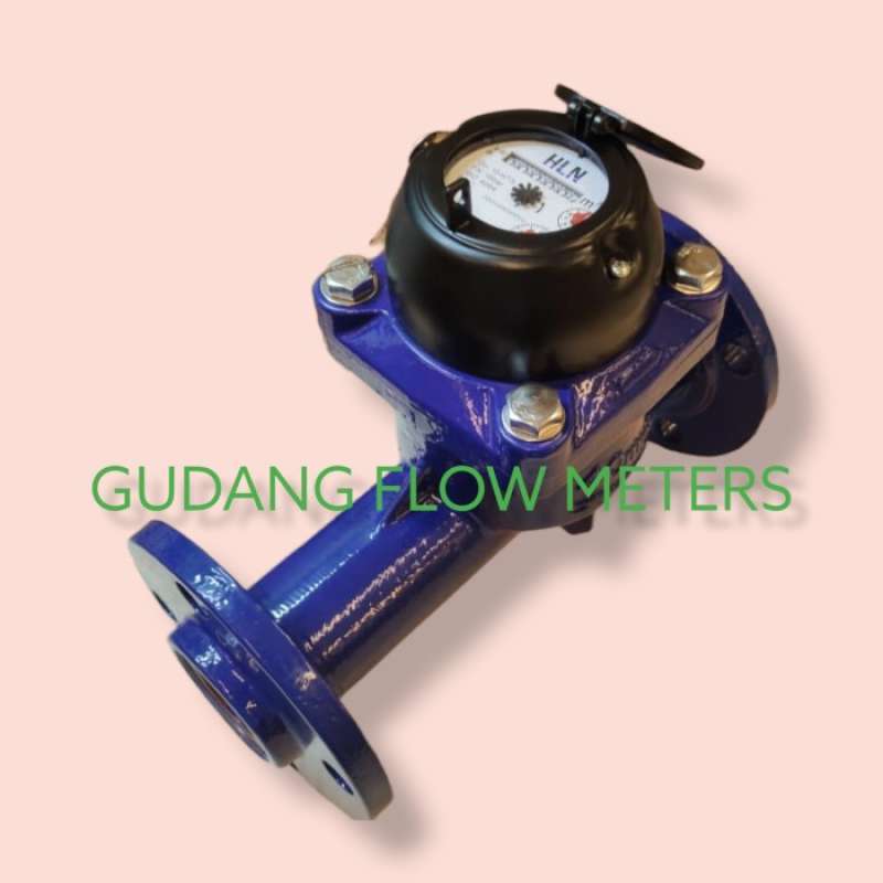 Promo Flow meter air kotor brand HLN 1 1/2 DN40mm | Jual meteran air ...