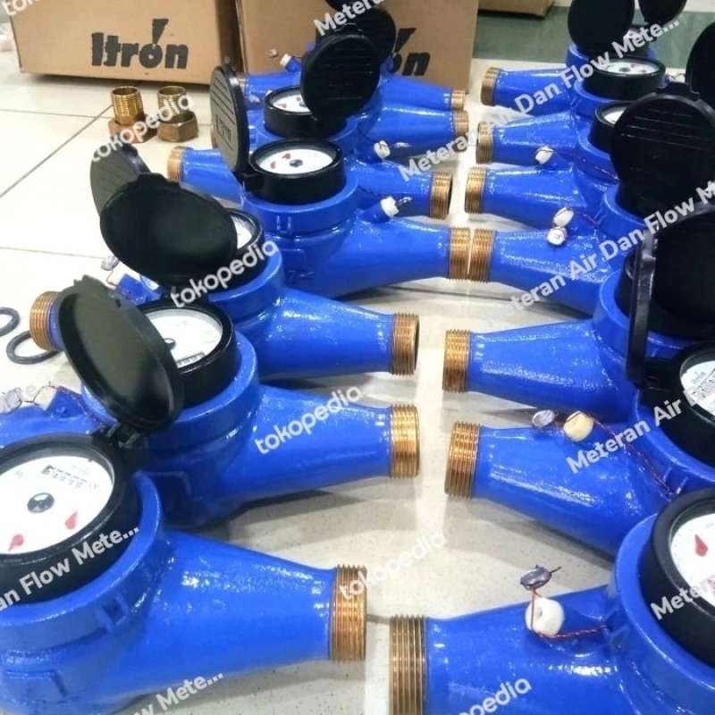 Promo Water Meter ITRON Multimag 1 Inch DN25mm(Kepala Hitam) Diskon 23% di Seller CV Kinesia ...
