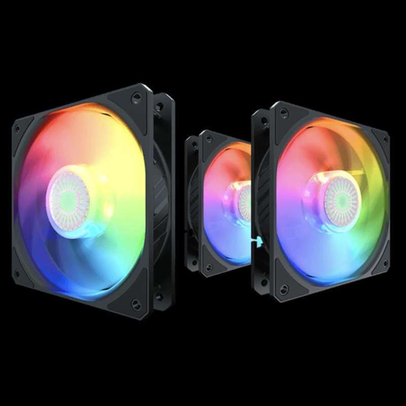 Jual Fan Casing Cooler Master Sickleflow 120 Argb 3in1 + Rgb Header Di ...