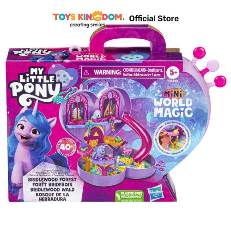 Promo My Little Pony Mini Magic World Compact Creation Bridlewood F5246 Diskon 23% di Seller ...