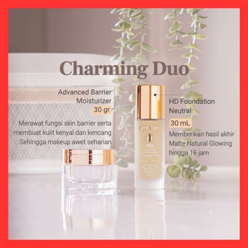 Promo Lume Charming Duo Lume Skincare Foundation Lumecolors Lume ...