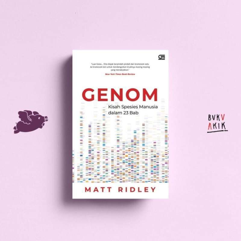 Jual Genom: Kisah Spesies Manusia Dalam 23 Bab - Matt Ridley di Seller ...