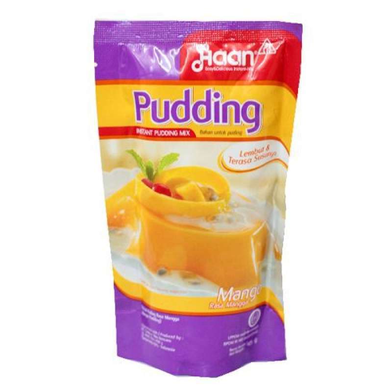 Jual Haan Instant Pudding Mix Bahan Untuk Buat Puding Instan Halal 145g ...