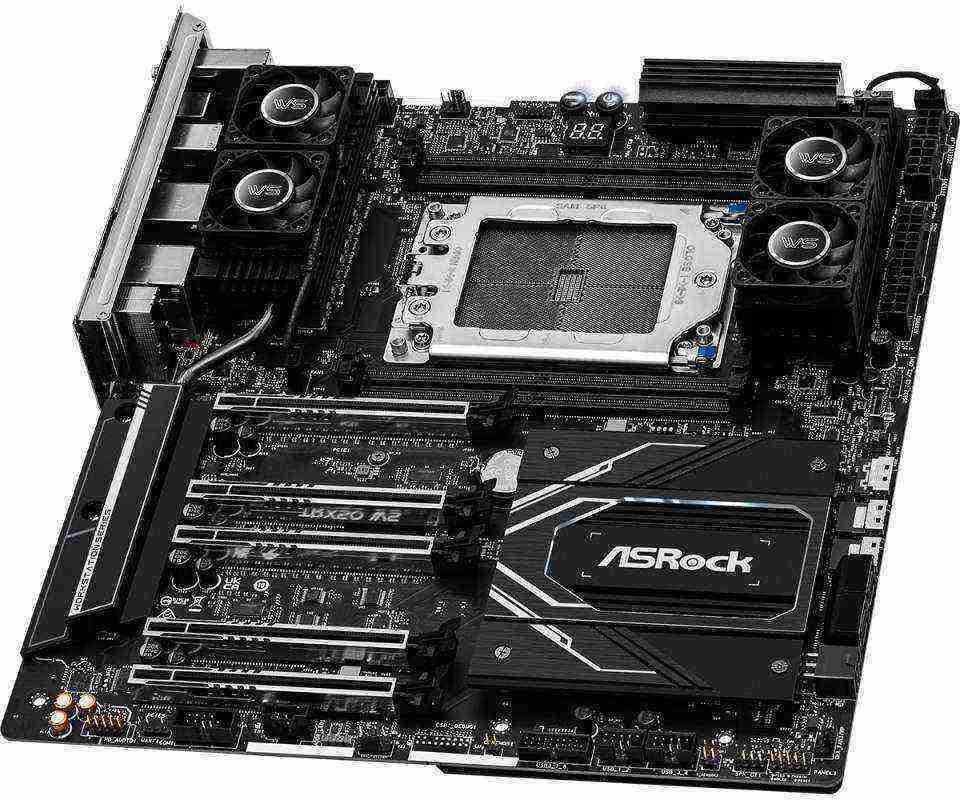 Jual Asrock Trx50 Ws (amd Trx50, Eatx , 4 X Ddr5, Wi-Fi 6e, Pcie Gen5 ...
