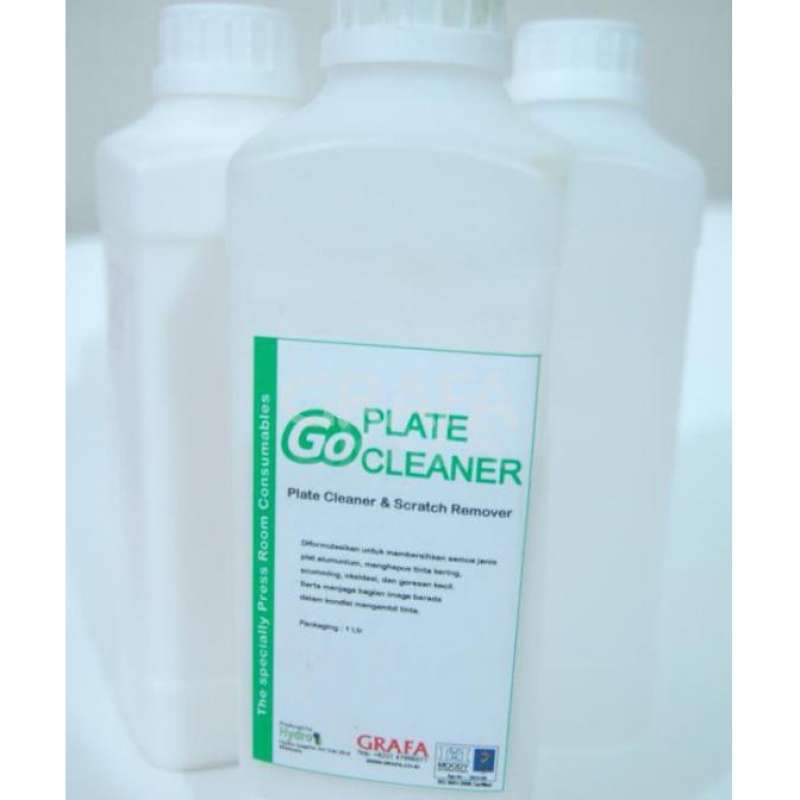 Promo GO Plate Cleaner (1 Liter/Botol), untuk mesin cetak offset Diskon ...