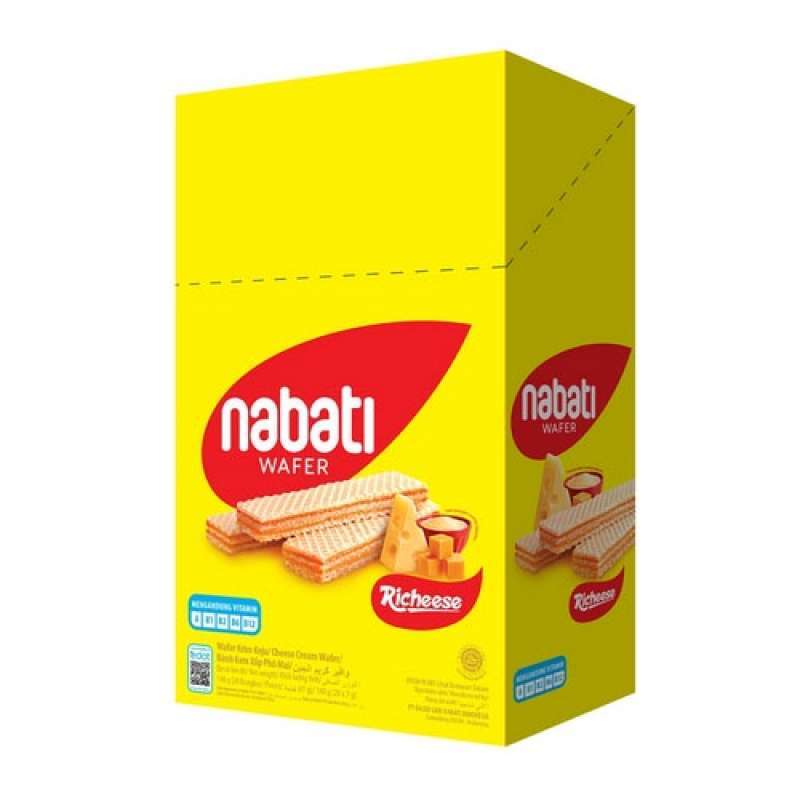 Jual Nabati Wafer Kotak Isi 20 - Richeese Di Seller Toko Berkat ...
