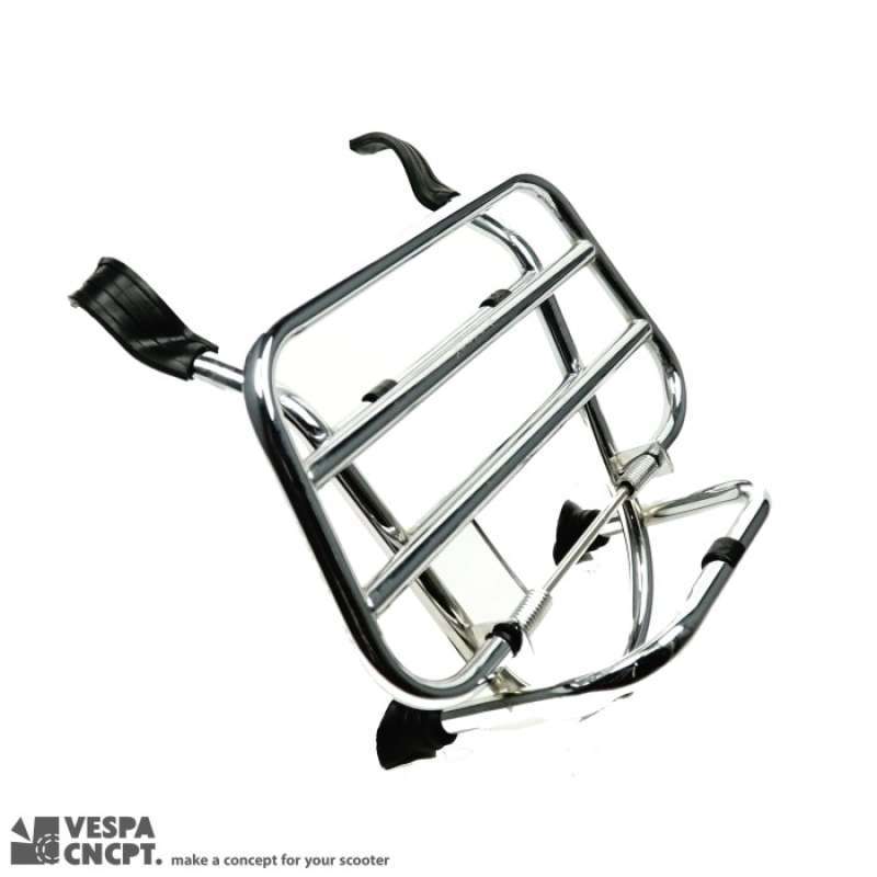 Promo Front Rack For Modern Vespa Lx S Lxv Chrome Diskon 23% Di Seller ...
