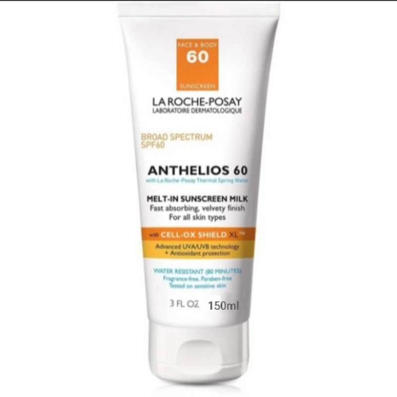 Promo La Roe Posay Anthelios 60 Melt In Sunscreen Milk 150ml Diskon 23% ...