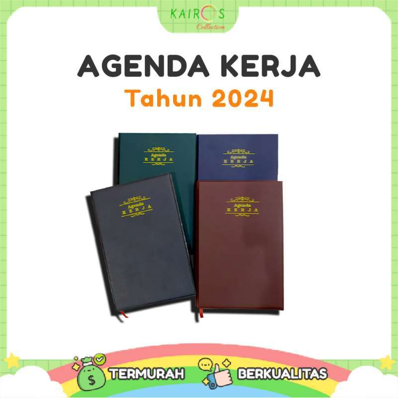 Jual Buku Agenda Kerja Tahun 2024 Di Seller Kairos Collection - Klampis ...