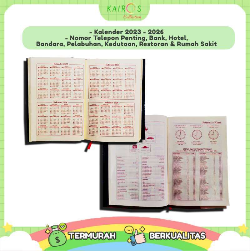 Jual Buku Agenda Kerja Tahun 2024 Di Seller Kairos Collection - Klampis ...